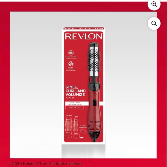 Revlon | Hair | New Revlon Red Hair Styler With Ionic Technology | Poshmark